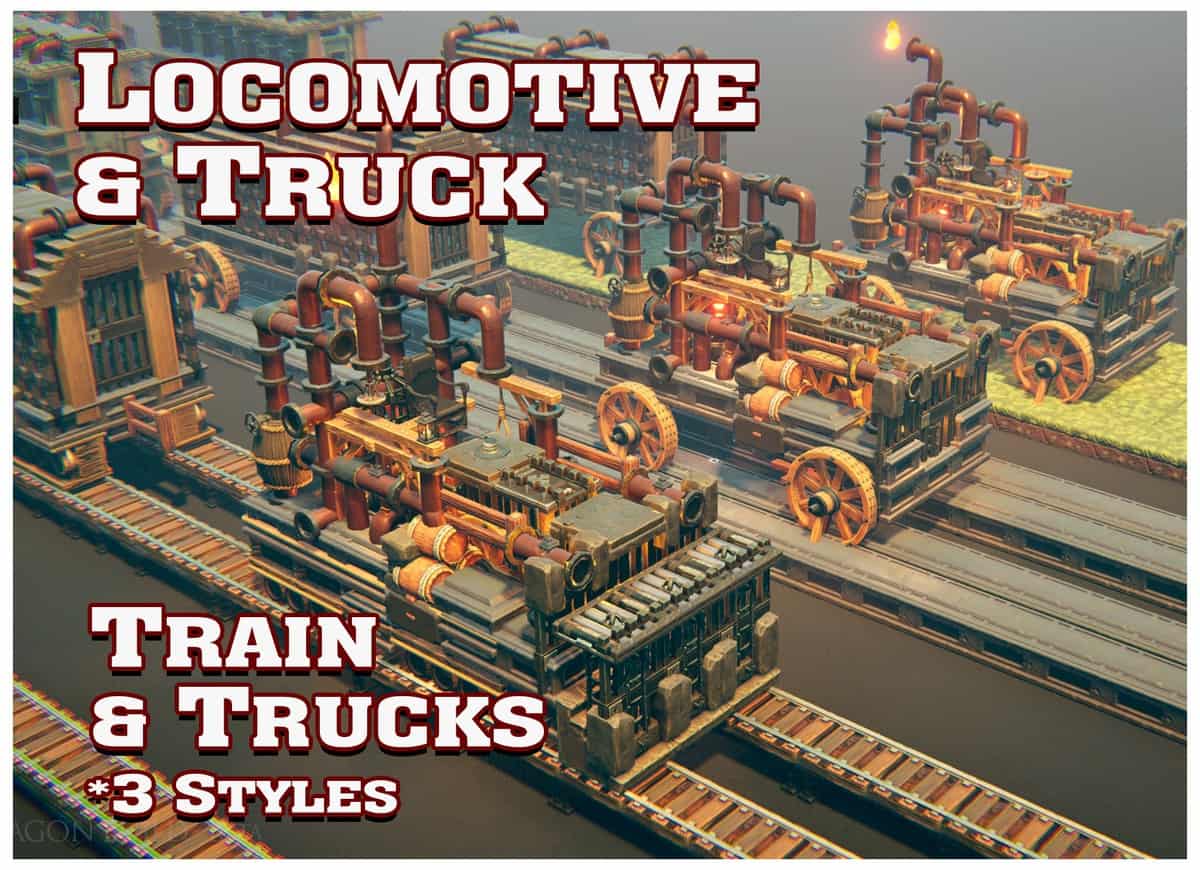 Trains & Trucks - Locomotive - Tales Tavern