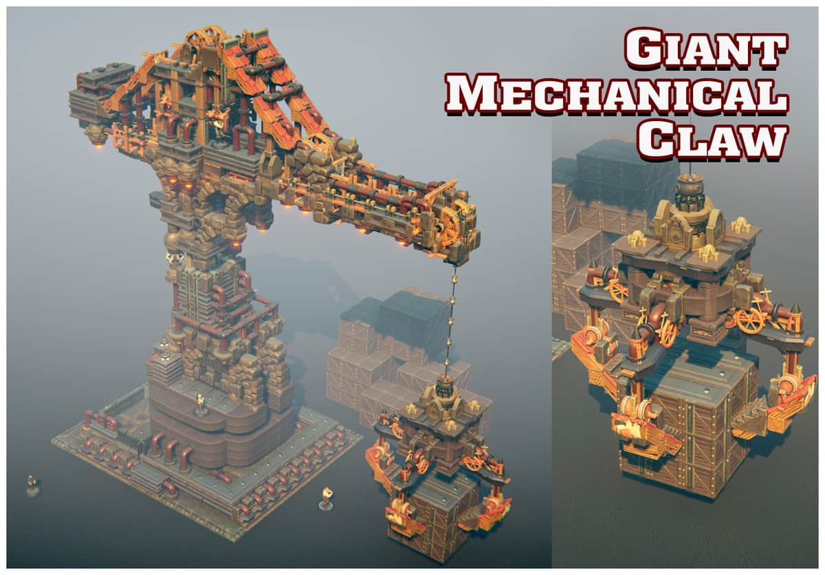 Crane / Giant Mechanical Claw - Tales Tavern