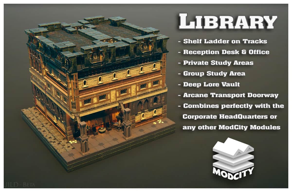 🧊 ModCity - Library [ Modular ] - Tales Tavern