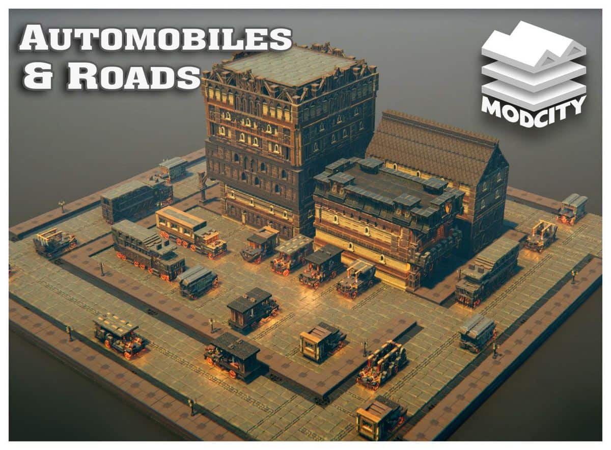 🧊 Mod City CORE - Cars & Roads [ Modular ] - Tales Tavern