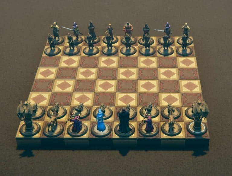 Simple Chess Board - Tales Tavern