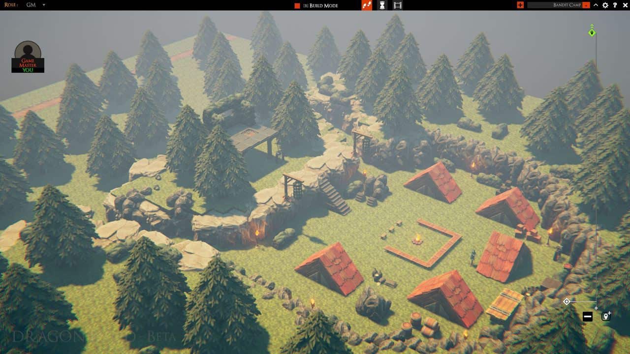 Battle Map - Bandit camp - Tales Tavern