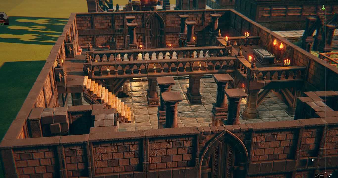 Mansion of Janus 6 - Large rooms and Courtyards - Tales Tavern