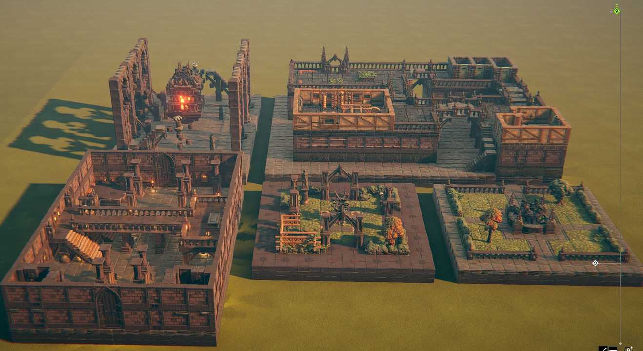 Mansion of Janus 6 - Large rooms and Courtyards - Tales Tavern