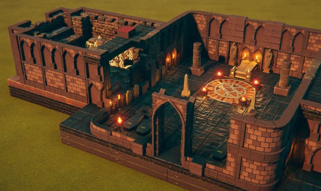 Mansion of Janus 2 - Ritual and experiment chamber. - Tales Tavern