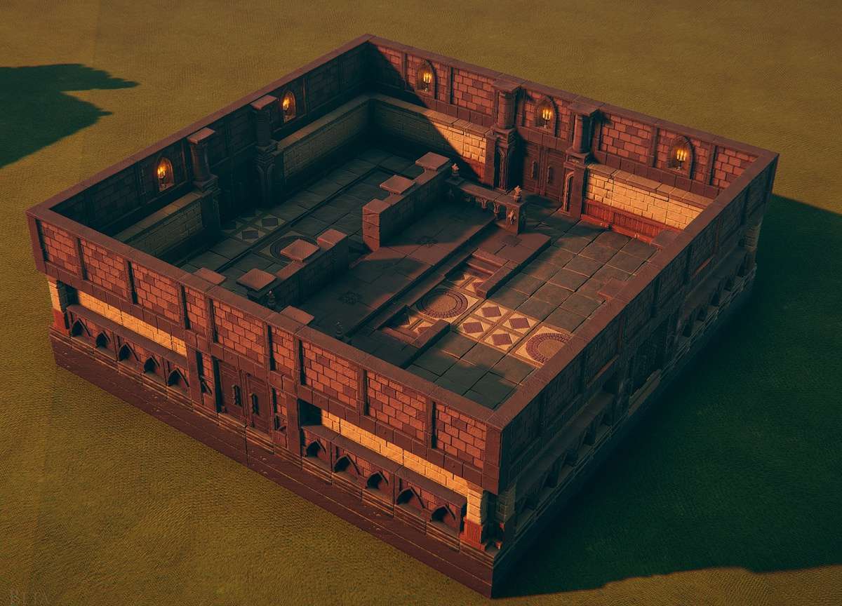 Mansion of Janus 4 – Throne hall, Castle junction, and Map room - Tales ...