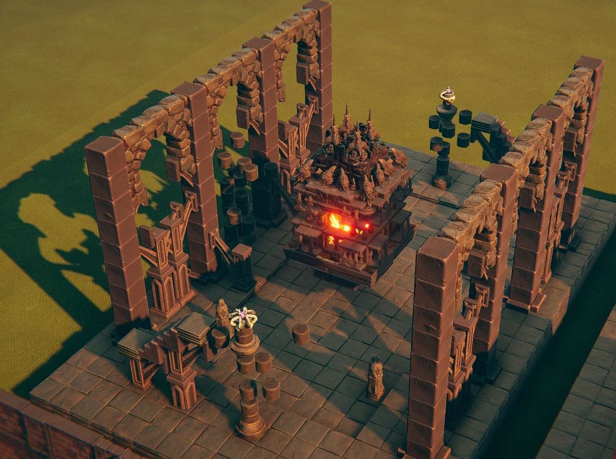 Mansion of Janus 6 - Large rooms and Courtyards - Tales Tavern