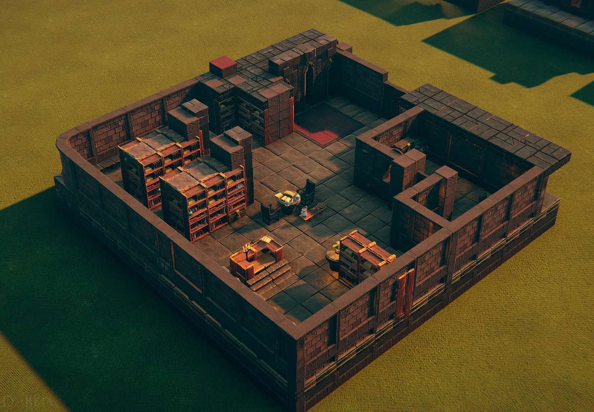 Mansion of Janus 1 - Library and Café. - Tales Tavern