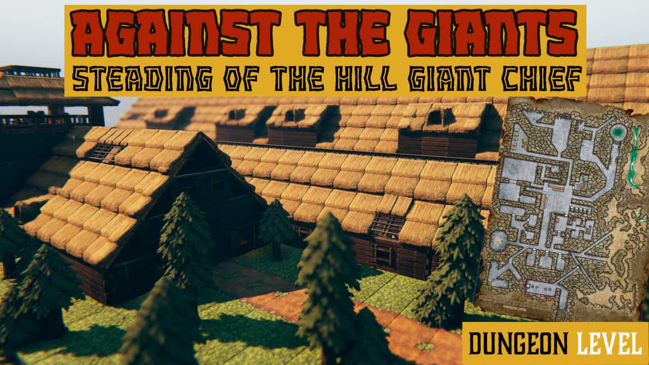 Steading of the Hill Giant - Dungeon Level - Tales Tavern