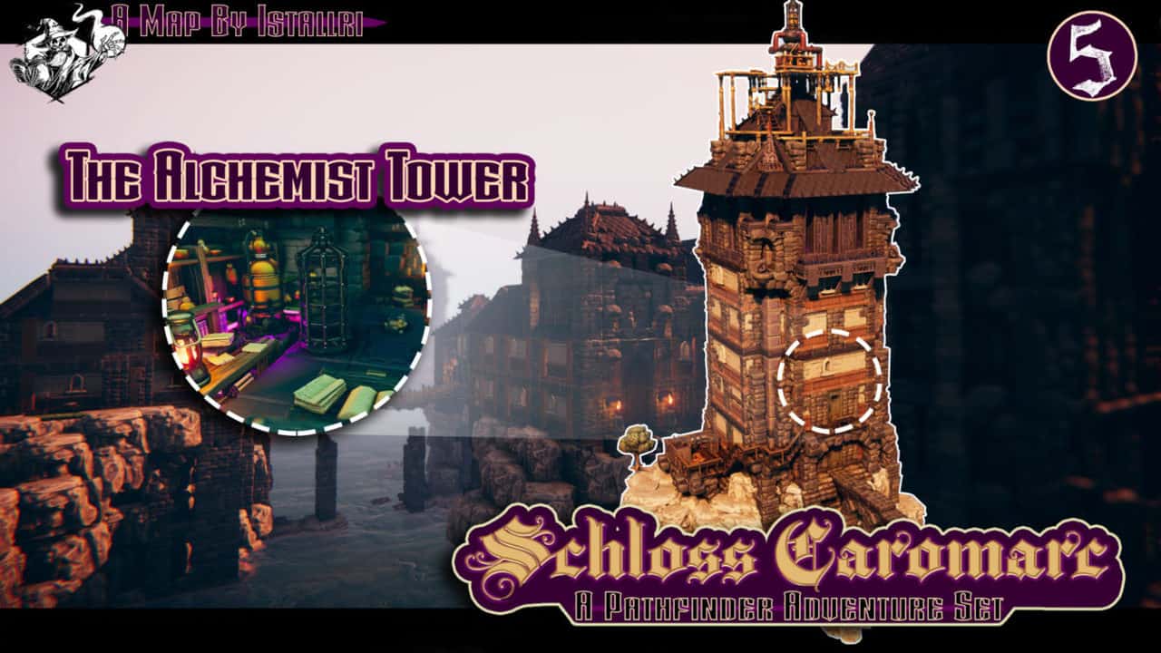 Schloss Caromarc – 5 – Alchemist Tower - Tales Tavern