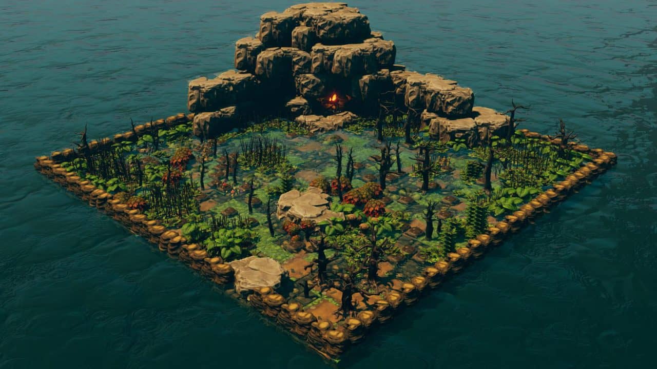 A very small swamp pre-swamp assets - Tales Tavern