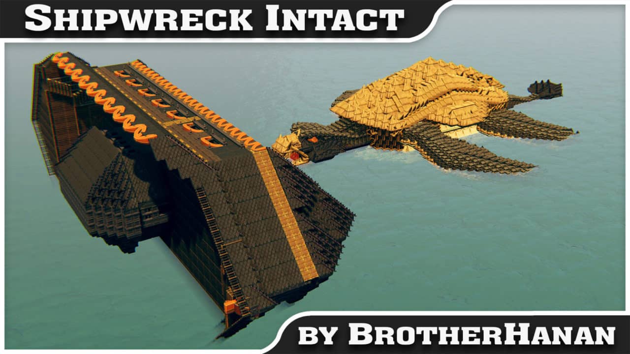 Giant Sinking Shipwreck Intact - Tales Tavern