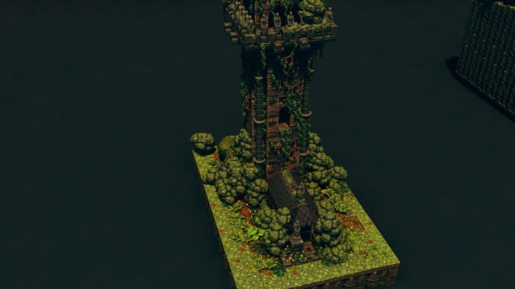 forest modular, abandoned tower - Tales Tavern