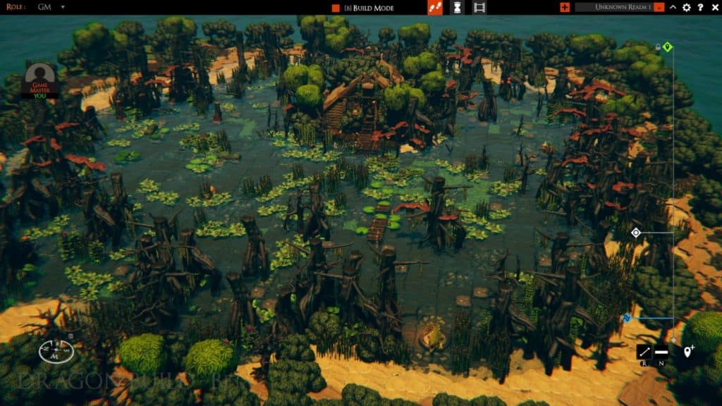 swamp ,,,the witches log hut/cabin 64x64 - Tales Tavern