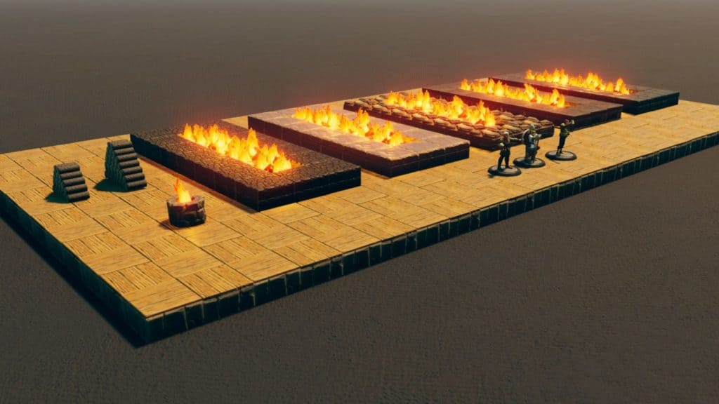 Various Massive Viking Fire Pits for long Halls, Temples, etc. - Tales ...