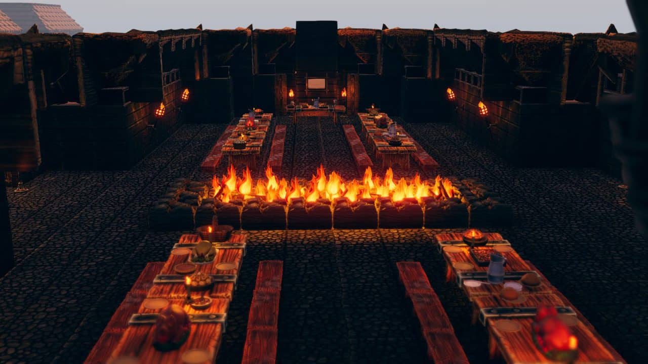 Rustic Viking Jarl's Residence and Feast Hall - Tales Tavern