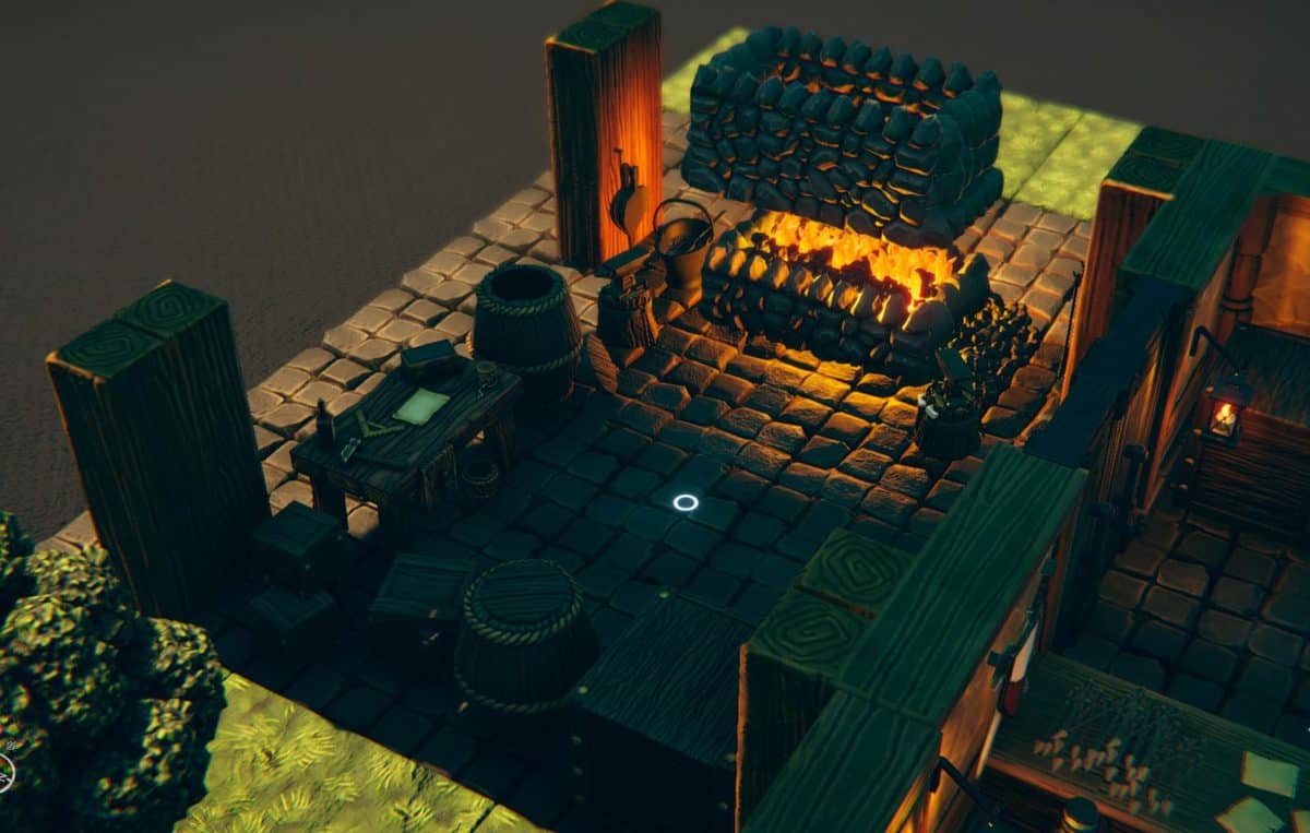 Blacksmith with Outdoor Forge - Tales Tavern