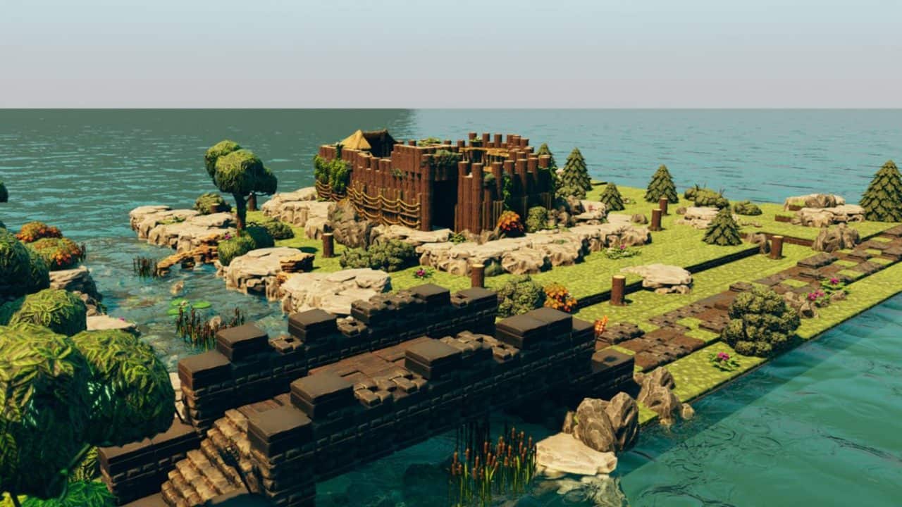 Abandoned Log Fort - Tales Tavern