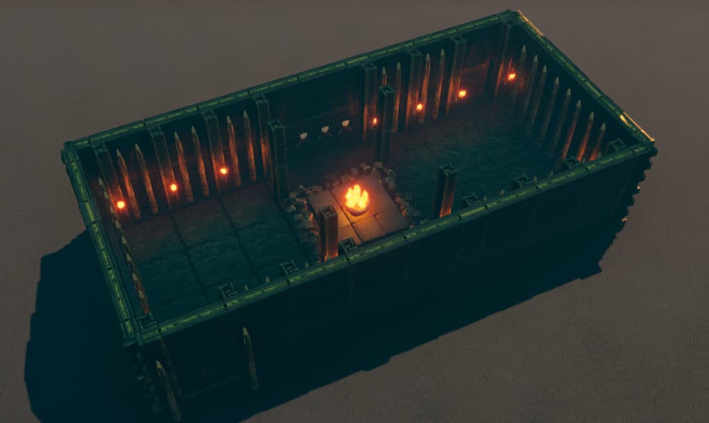 Norse style Temple - Tales Tavern