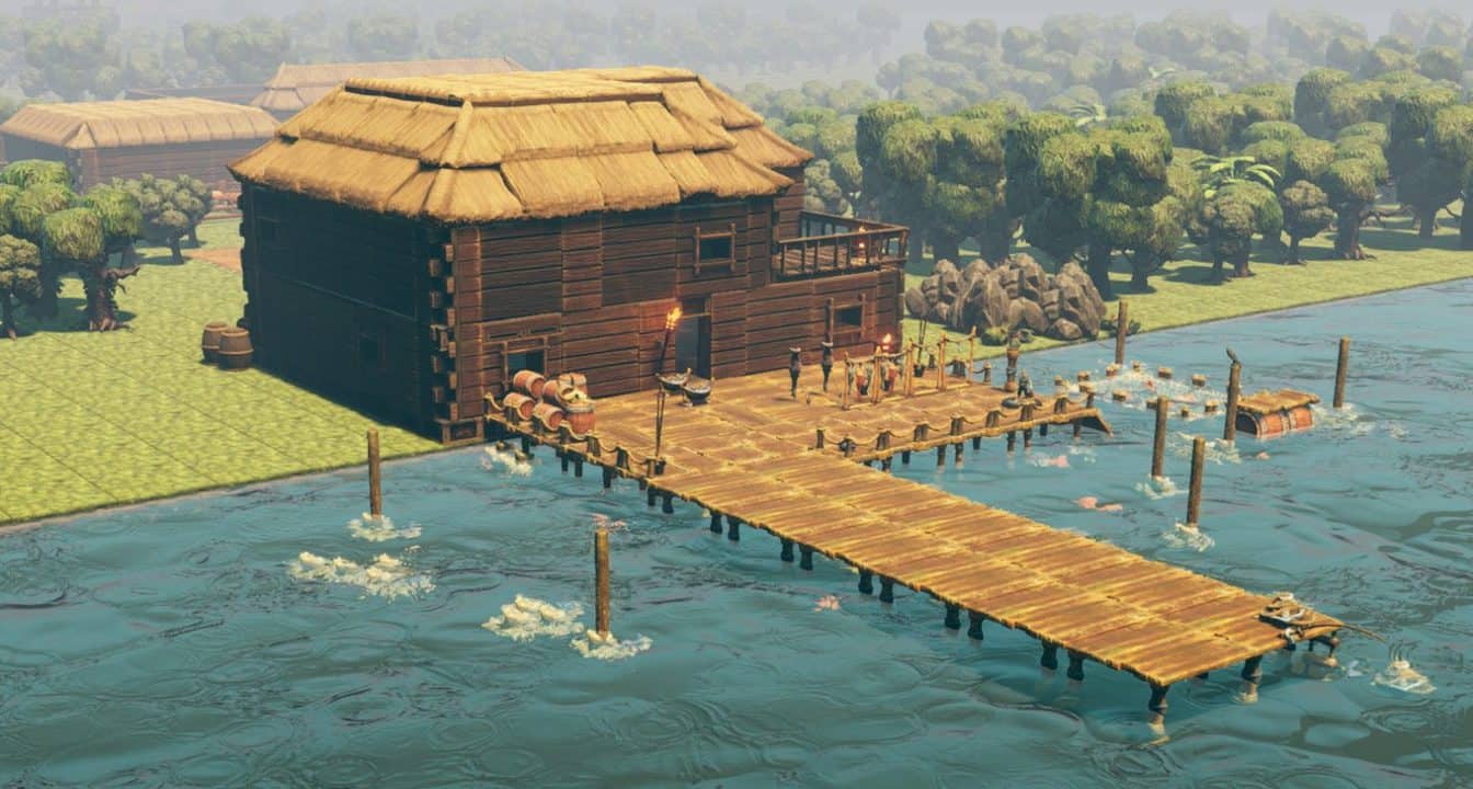 Rundown rural river docks - Tales Tavern