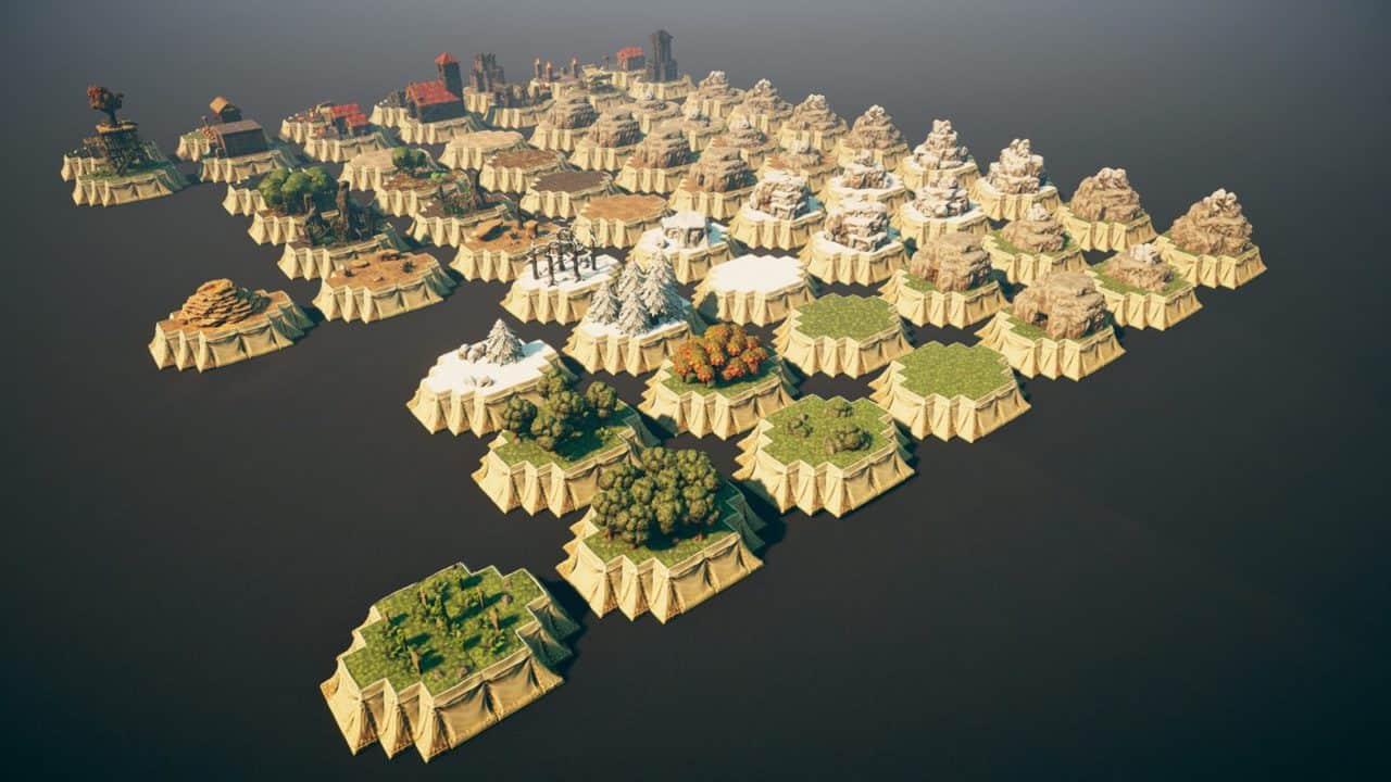 Overworld Hex Tiles - Tales Tavern