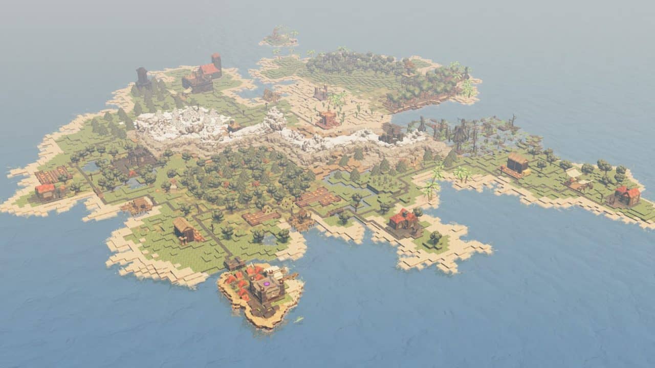 Miniaturized Overworld Map - Tales Tavern