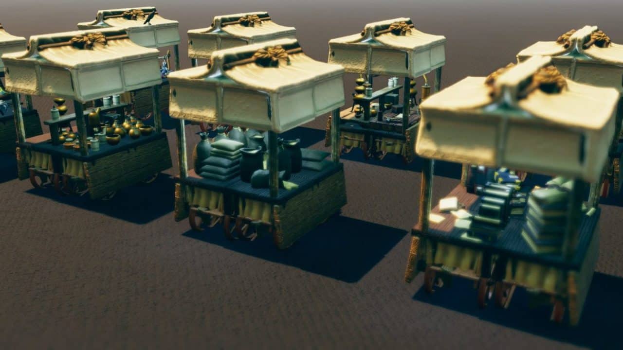 Market carts - Tales Tavern