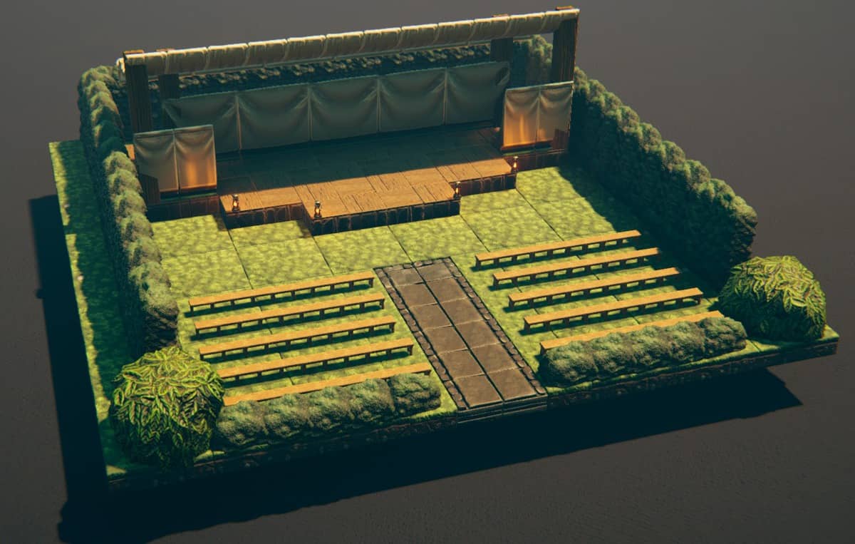 Simple Outdoor Theater - Tales Tavern