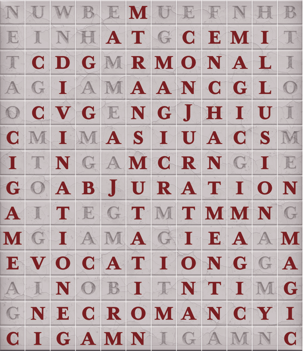 Dungeon letter Puzzle, Reckless Steps - Tasha's Cauldron of Everything ...