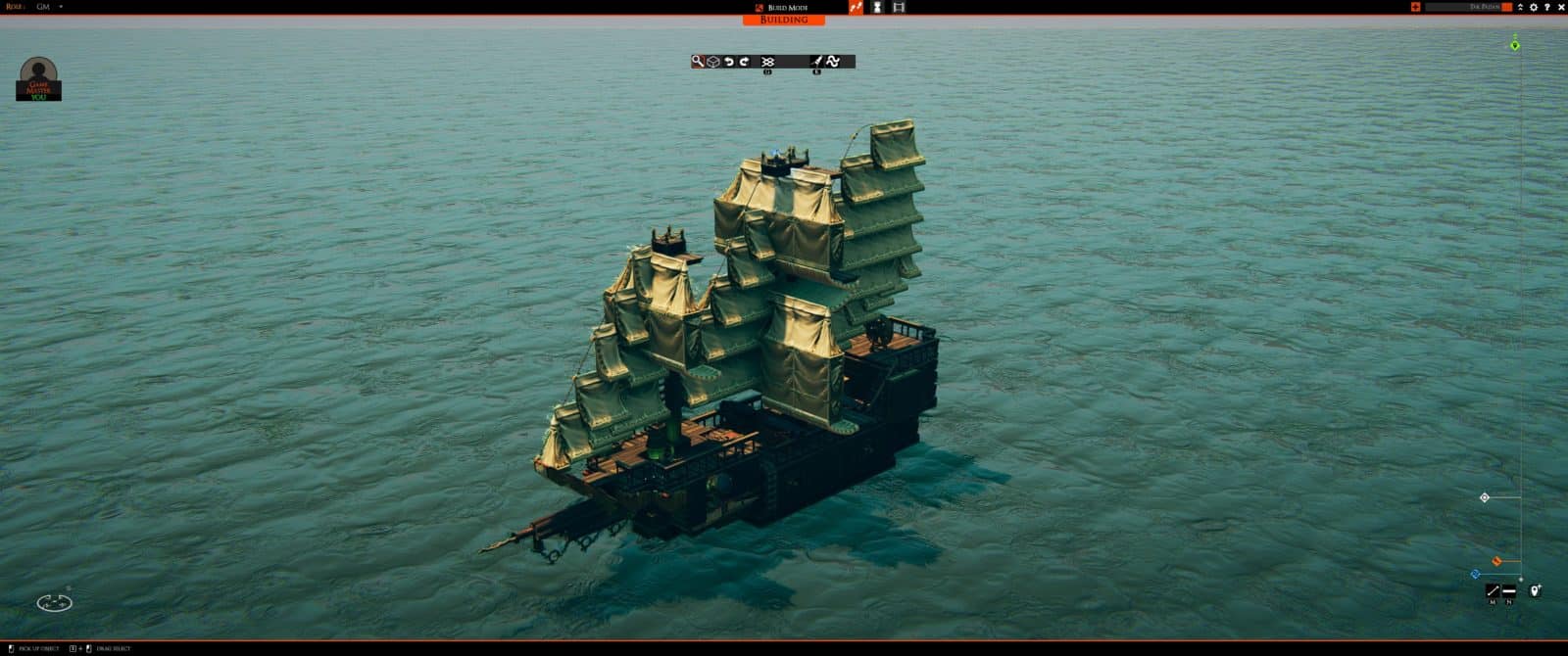 Ship - Hybrid rigged Brigantine - Tales Tavern