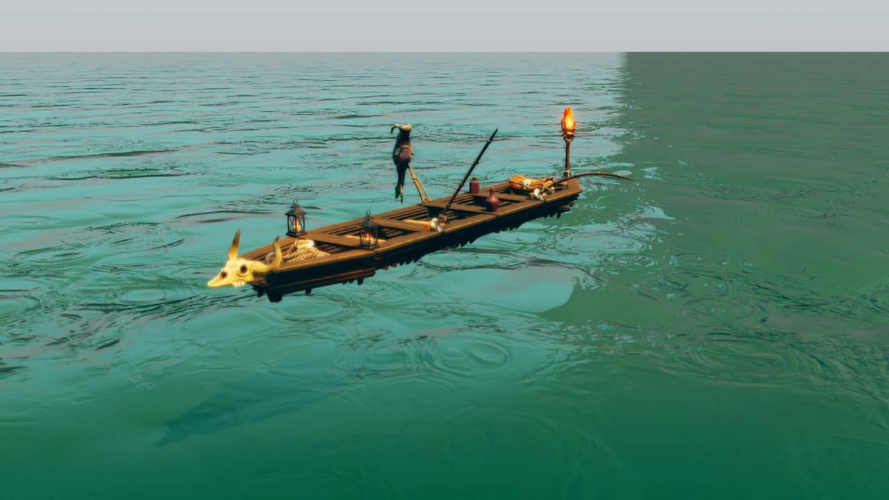 Pirate canoe- simple boat/dingy - Tales Tavern