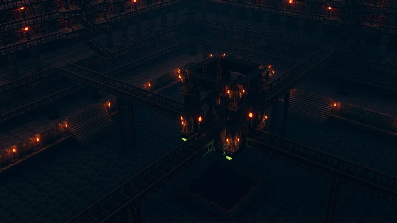 underground prison with fortress above - Tales Tavern