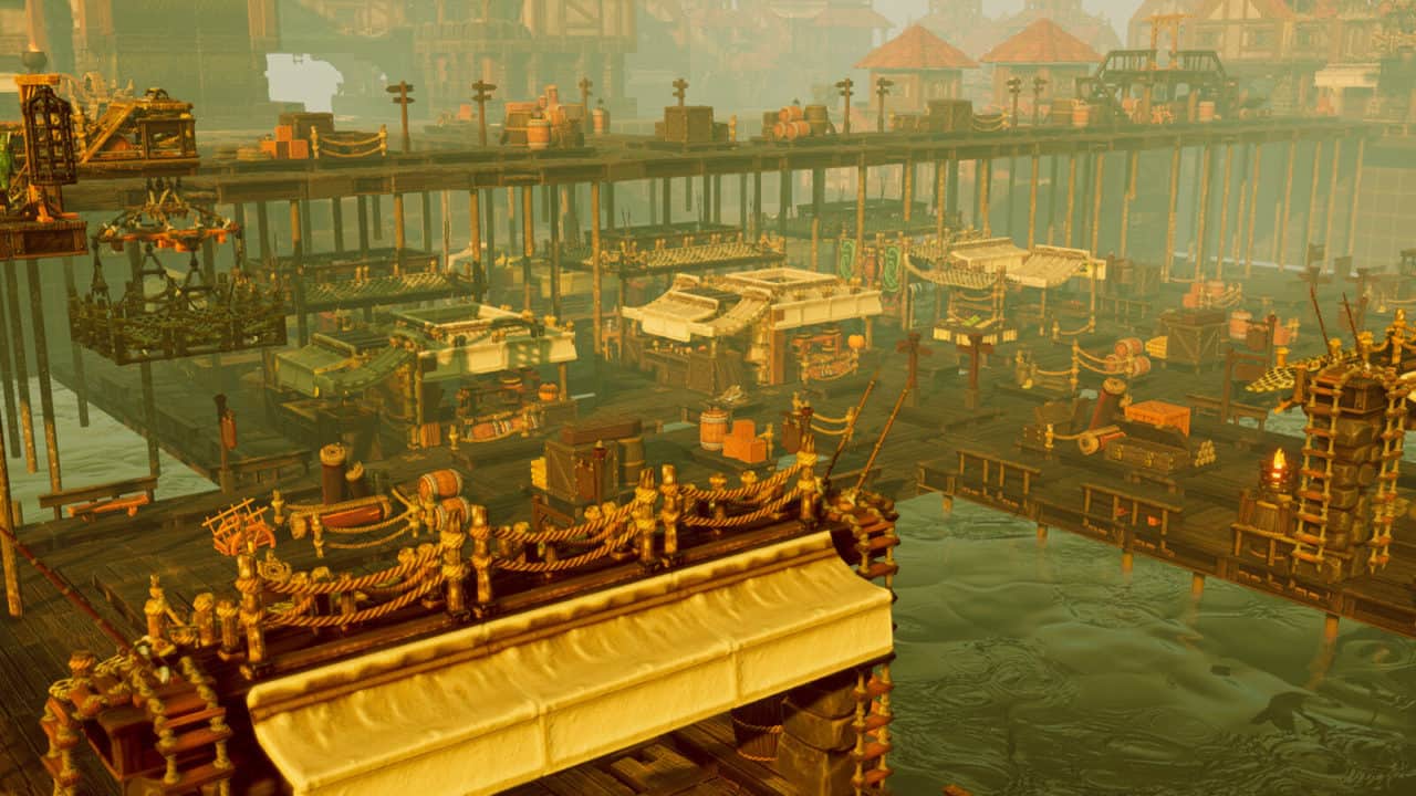 City Dockside Battlemap - Tales Tavern