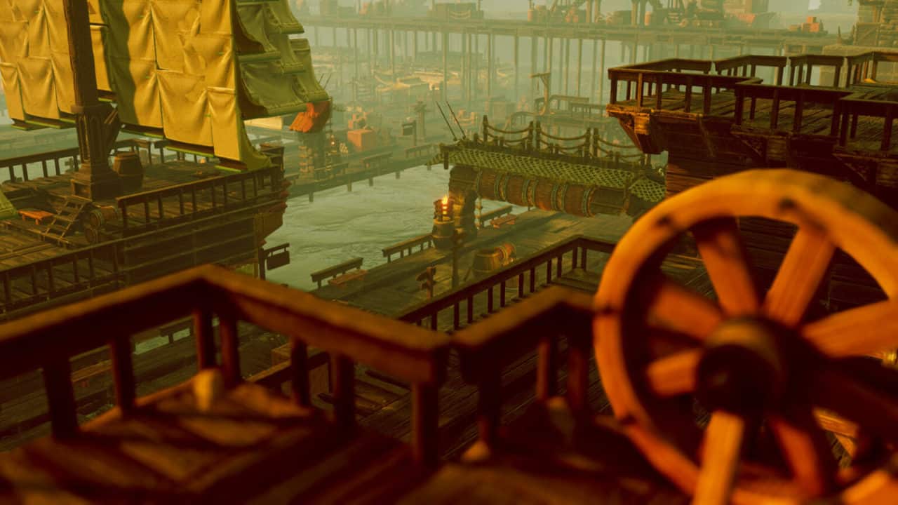 City Dockside Battlemap - Tales Tavern