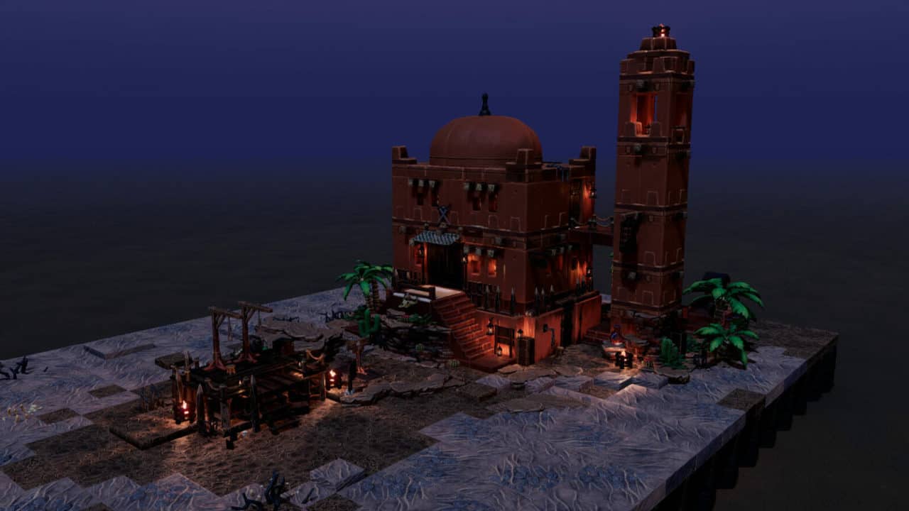 Desert Guard Post and Jail (Slab) - Tales Tavern