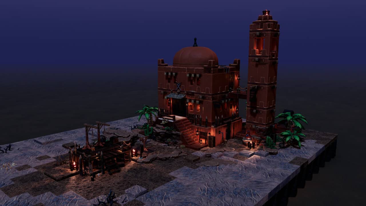 Desert Guard Post and Jail (Slab) - Tales Tavern