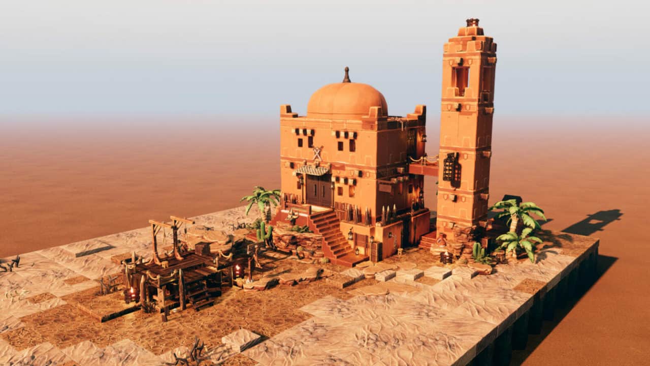 Desert Guard Post and Jail (Slab) - Tales Tavern