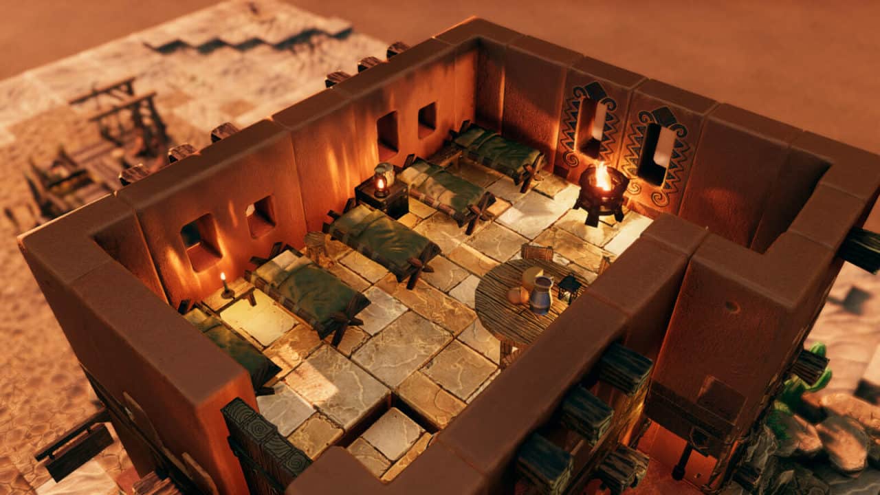 Desert Guard Post and Jail (Slab) - Tales Tavern
