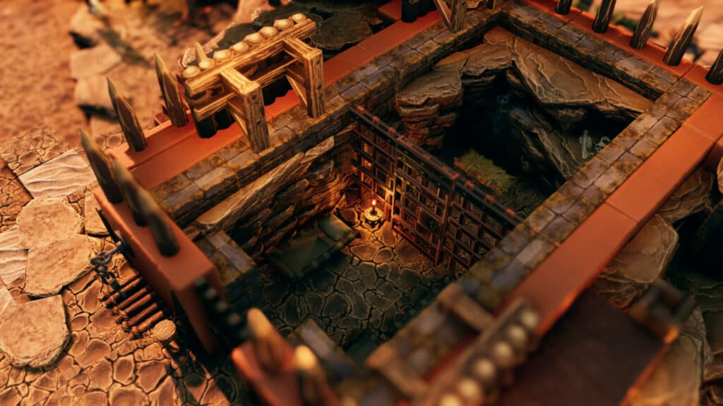 Desert Guard Post and Jail (Slab) - Tales Tavern