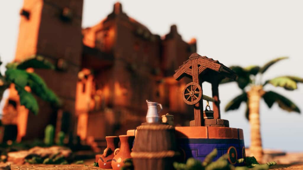 Desert Guard Post and Jail (Slab) - Tales Tavern