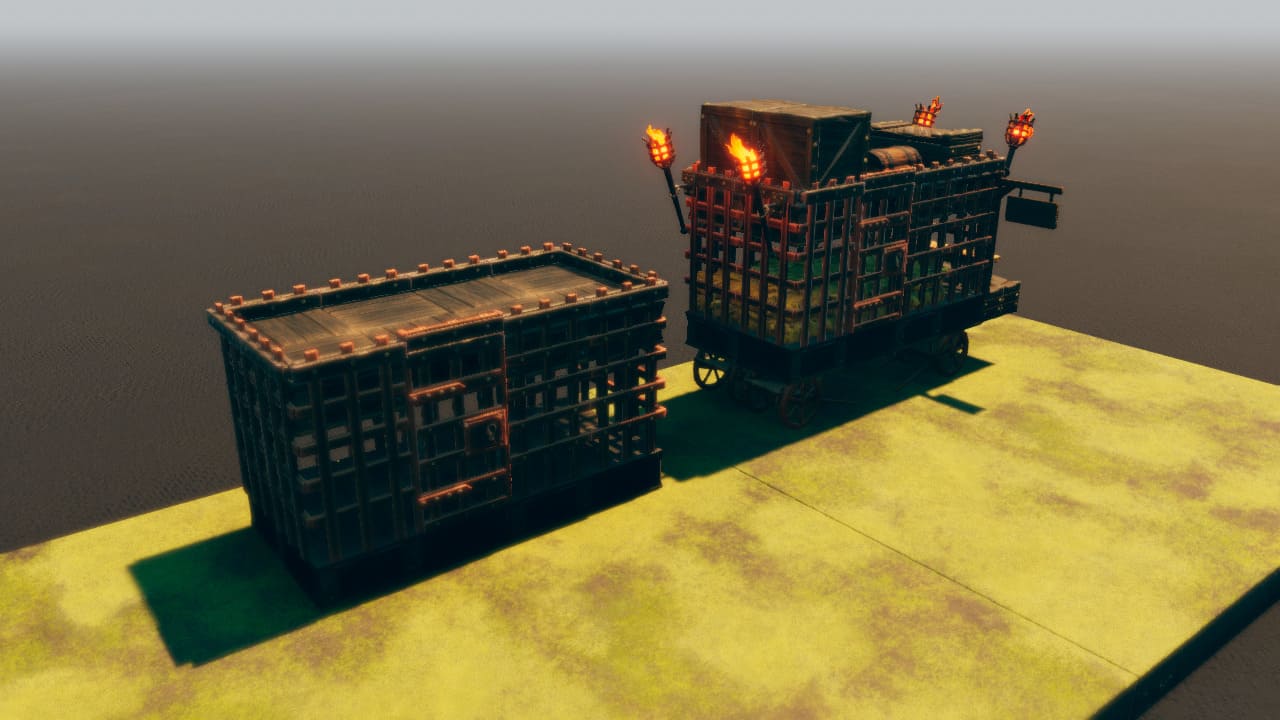 Small Prison Cell/Cage and Small Prison Card/Cage - Tales Tavern