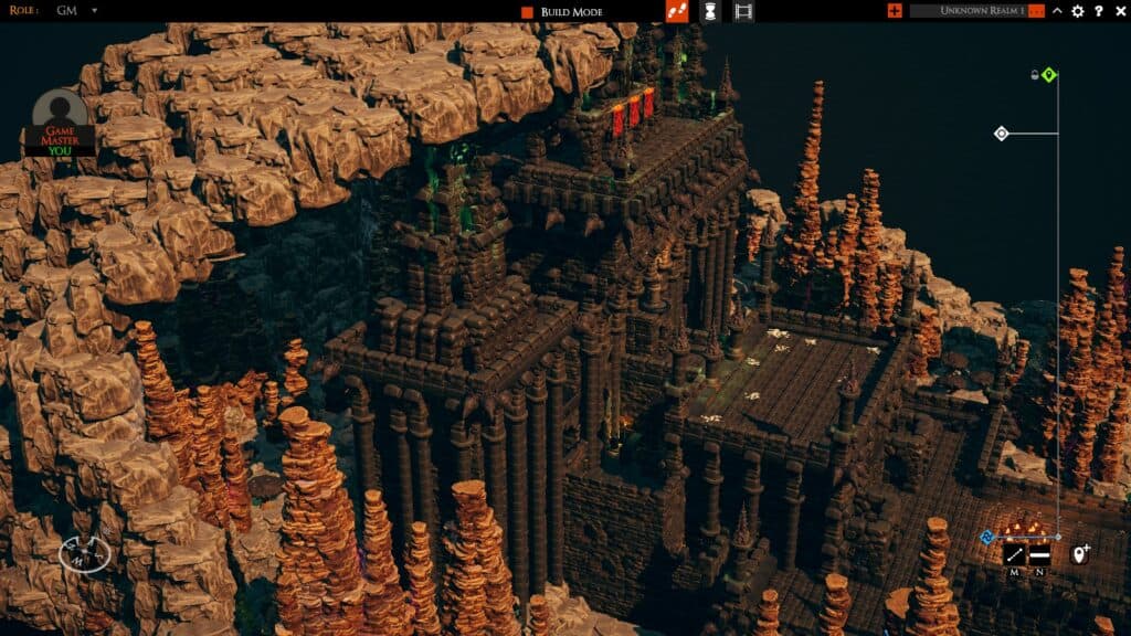 An under world castle (underdark) - Tales Tavern