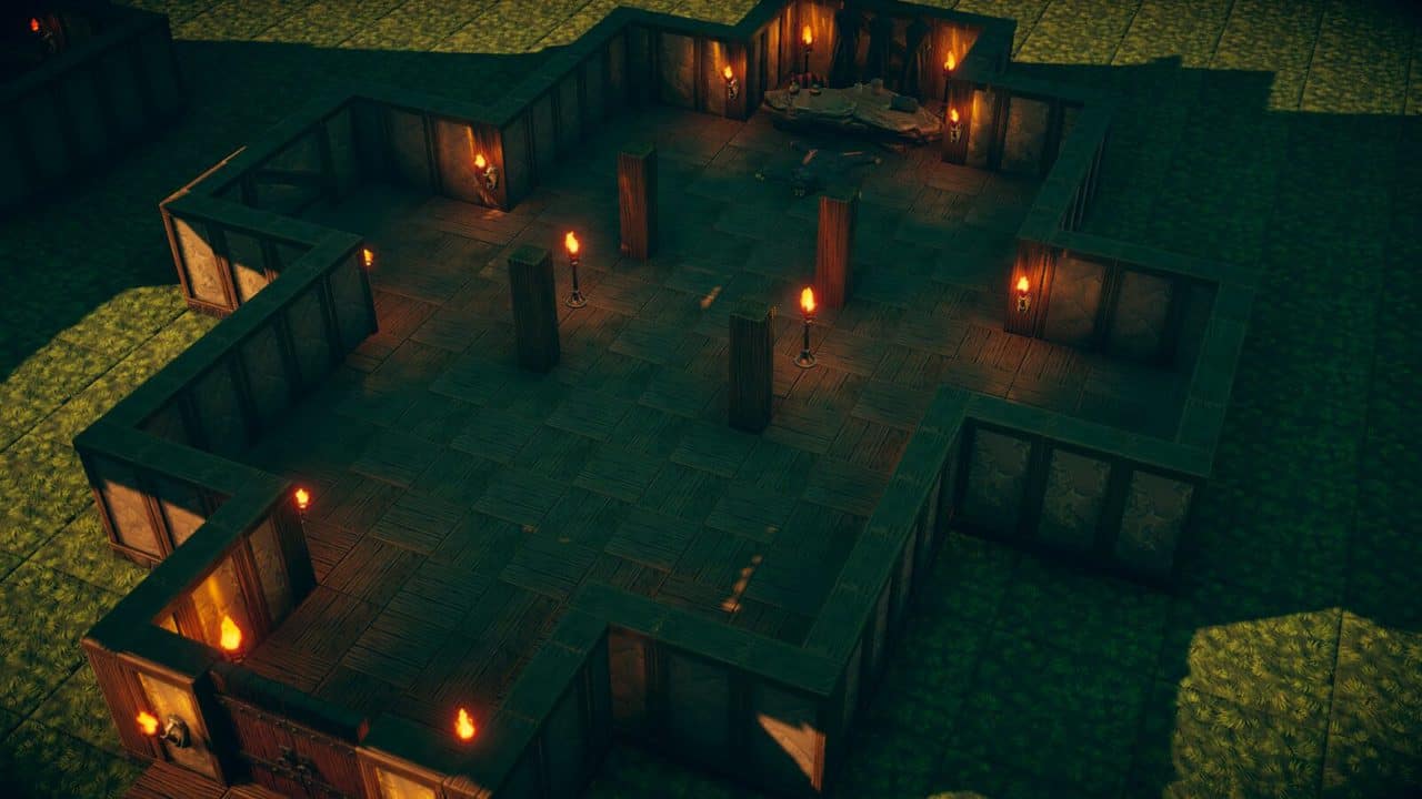 Three different sized Norse Viking Temples (decorated) - Tales Tavern