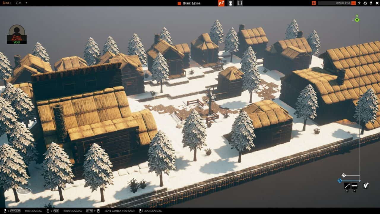 Snowy Village With Inn (FULLY FURNISHED) - Tales Tavern