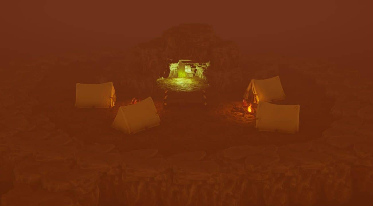 Dreadmist Peak Battlemap - The Barrens - Tales Tavern