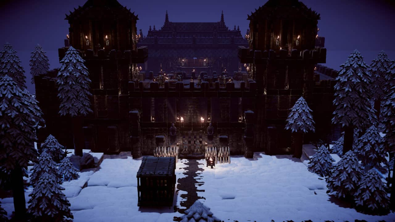 Keep at Caer-Dineval/ Snowy Keep - Tales Tavern