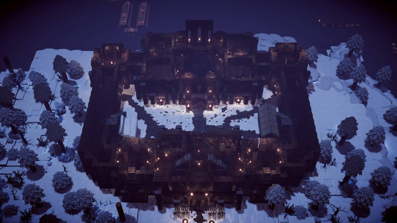 Keep at Caer-Dineval/ Snowy Keep - Tales Tavern