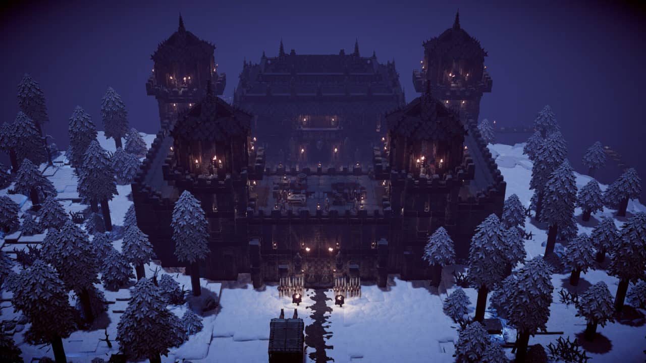 Keep at Caer-Dineval/ Snowy Keep - Tales Tavern