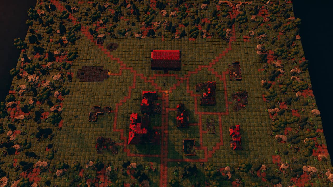 The town of Vermeillon (For the quest "A Deep and Creeping Darkness ...