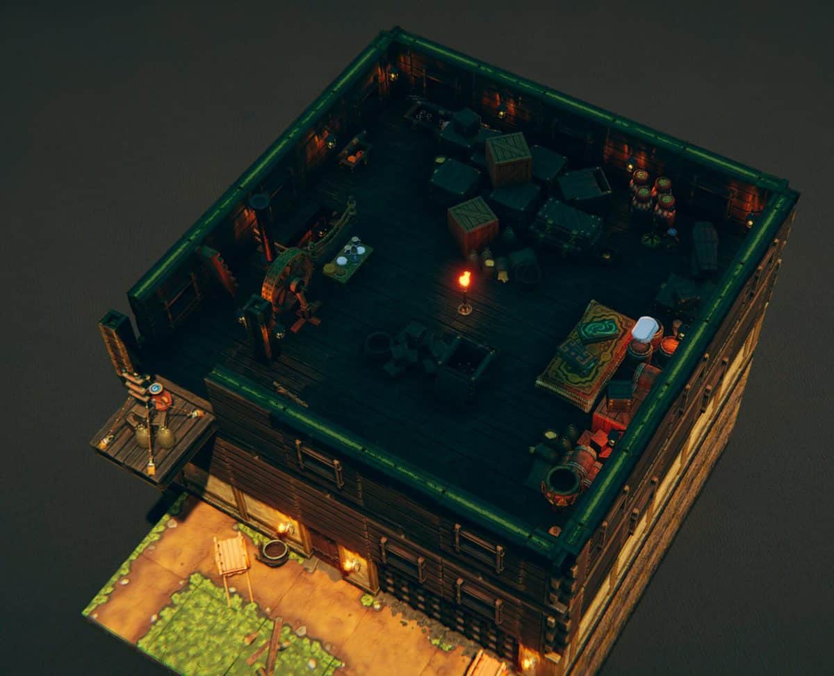 Medium-Large Two Floor Warehouse with Basement - Tales Tavern